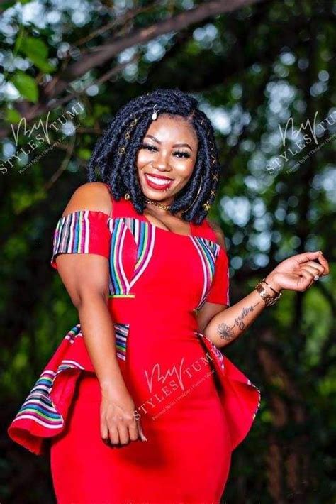 Venda Pencil Peplum Styles By Tumi Traditional African Clothing