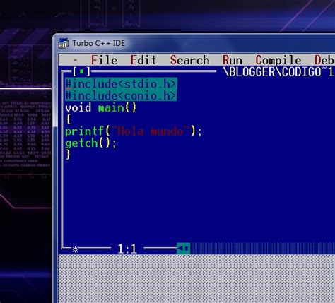 Programación en Turbo C desde cero Programacon en C