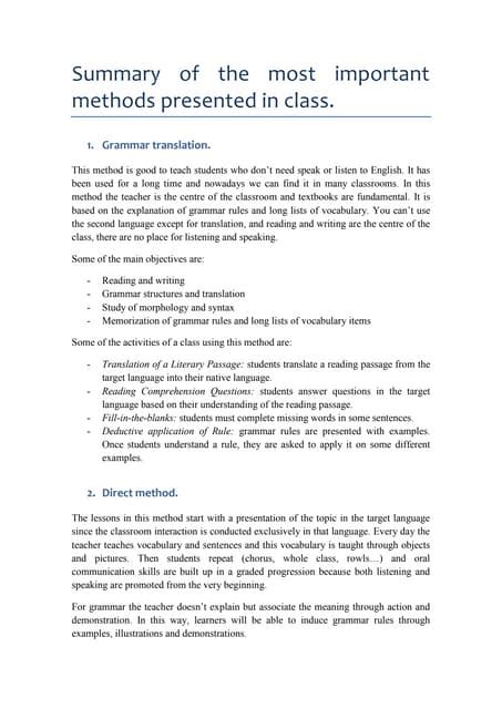 Test Teach Test Technique For Esl Classes Ppt