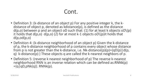 Data Stream Outlier Detection Algorithm Ppt