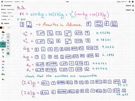 How To Use The Hp12c With Actuarial Notation For Annuity Calculations R Actuary