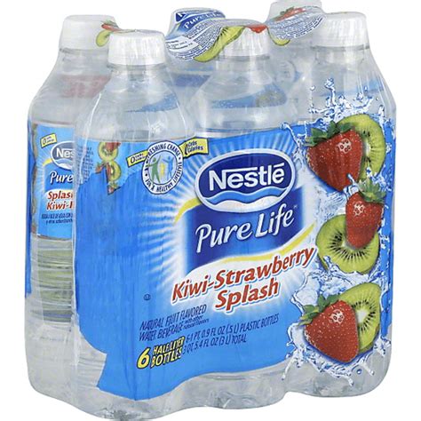 Nestle Pure Life Water Beverage Natural Fruit Flavored Kiwi