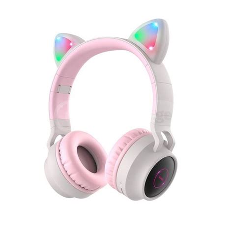 ყურსასმენი Hoco W27 Cat Ear Wireless Headphones მეორადი და ახალი