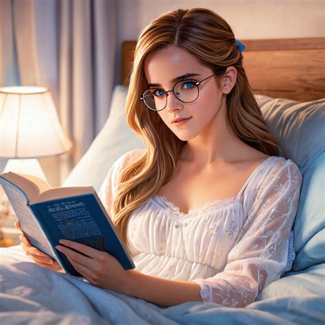 Emma Watson Reading In Bed Stable Diffusion Online Emma Watson Reading In Bed Stable Diffusion Online
