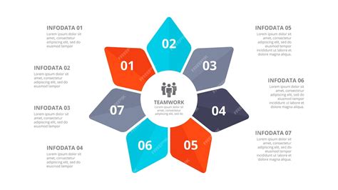 Premium Psd Abstract Infographic Cycle Diagram With 7 Parts Business