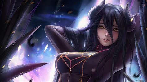 Overlord Albedo 4k Wallpaper Download