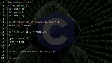 Como sumar una sucesión de números en C