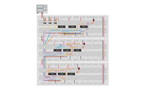 circuit design original circuit nand and nor equivalents tinkercad
