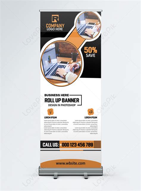 롤업 배너 디자인 이미지 사진 450162815 무료 다운로드