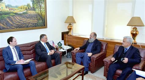 The Us Ambassador Donald Blome Calls On Federal Minister For Commerce