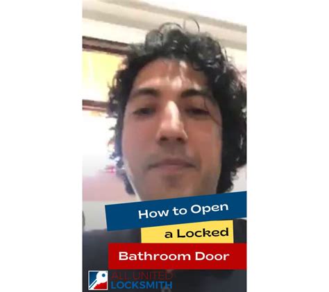 Tips For Opening A Locked Bathroom Door