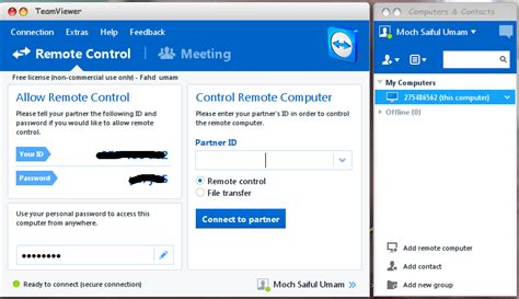 teamviewer remote desktop software for linux