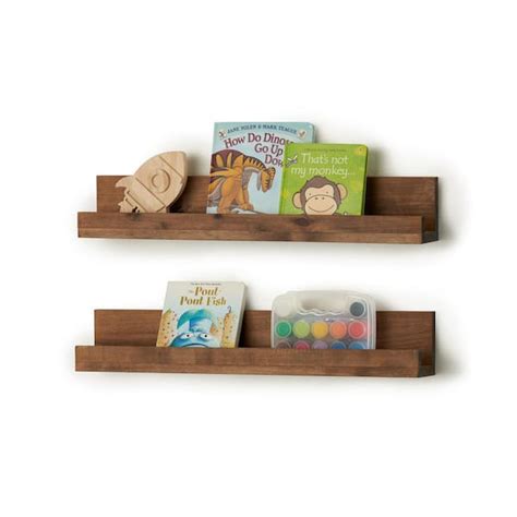 Pink Nursery Floating Bookshelf At Eva Howse Blog