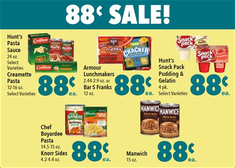 Town The Sale Your Wallet Loves 88¢ Sale Stock Up On Essentials Like Pasta Snacks And
