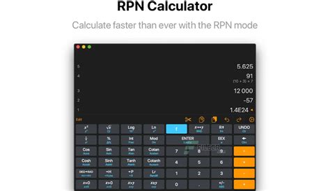 RPN Calculator 4 6 8 For MacOS Full Version Download FileCR