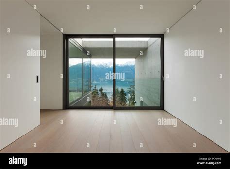 Modern Architecture Nice Apartment Room With Window Stock Photo Alamy