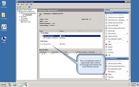 Step By Step How To Extend A Traditional Microsoft Shared Storage Failover Cluster Into A
