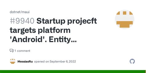 Startup Projecft Targets Platform Android Entity Framework Core