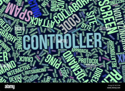 Controller It Information Technology Conceptual Word Cloud For For