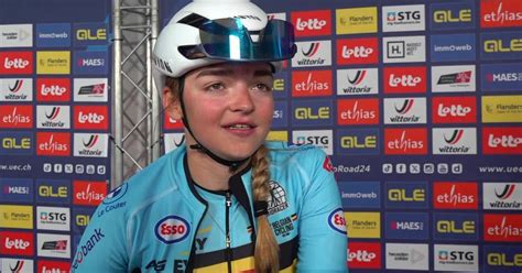 Anna Vanderaerden Zaten Te Ver In Slotkilometer