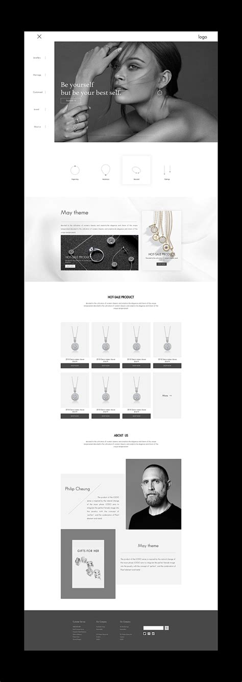 珠宝首饰网站模版 1