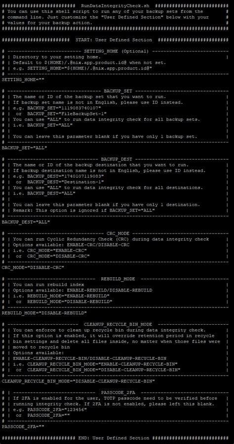 Ahsayobm Data Integrity Check On Linux Cli Ahsay Backup