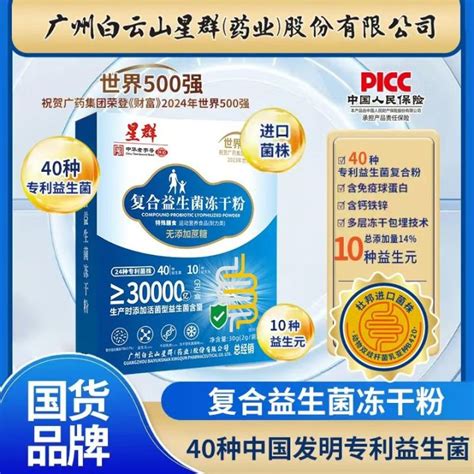 Compound Probiotic Freeze Dried Powder Lactic Acid Bacteria 300 Billion Live Bifidobacteria