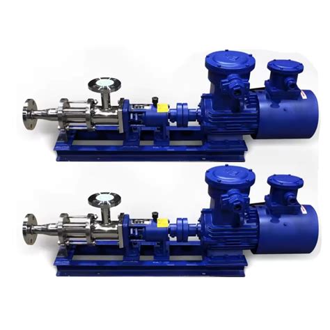 Explosion Proof Variable Frequency Progressing Cavity Pump Sludge Dosing Pump Sugar Pump And G