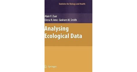 Analyzing Ecological Data By Alain F Zuur