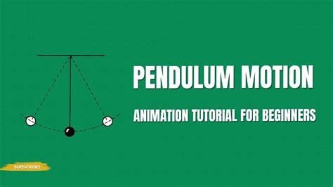 Pendulum Animation Tutorial For Beginners Youtube