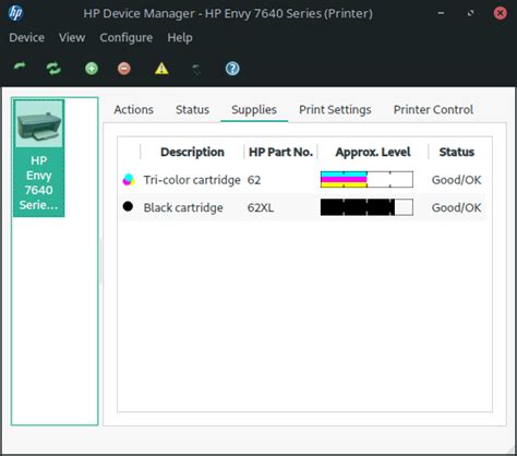 How Can I See The Ink Status On My Printer Printers Scanners Manjaro Linux Forum
