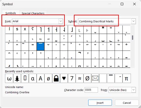 Insert X Bar Symbol In Excel Average Mean Symbol