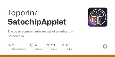 Github Toporinsatochipapplet Open Source Javacard Applet Implementing A Bitcoin Hardware