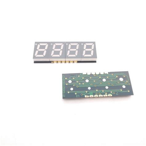 7 Segment 0 39 Inch 4 Digit Red Color LED 7 Segment Display SMD SMT Display China SMD 7