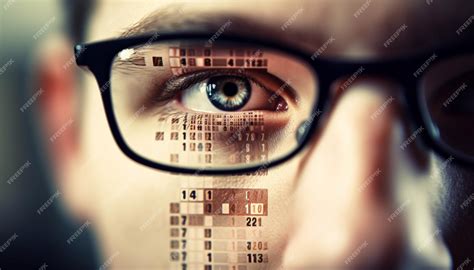 Premium Ai Image Futuristic Programmer Looking At Computer Chip