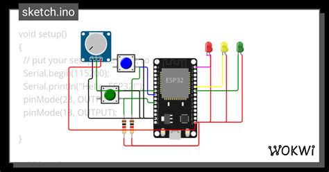 Lab Wokwi ESP STM Arduino Simulator