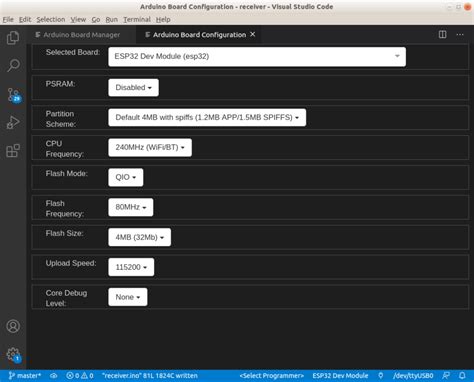 Vscodeにarduino Ideのプラグインを導入し，esp32に書き込む Remmas Laboratory