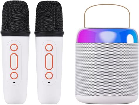 Best Sound Box Portable Microphone And Sound Box Set Mini Karaoke Machine Bt Speaker With 2
