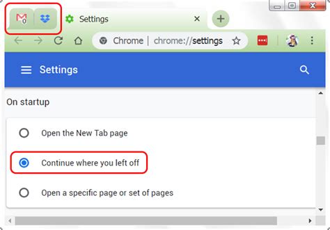 Make Google Chrome Open With Pinned Tabs