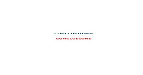 Conclusiones Conclusions Madrid Es · Entorno Físico Como El Social Y