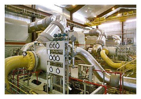 Typical Compressor Station With 3 Gas Turbine Driven Centrifugal Download Scientific Diagram