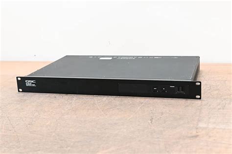 Qsc Q Sys Core 110f Network And Analog I O Processor Cg00kkr Reverb