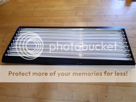 California New 4 Foot 8 Bulb T5 Ho Fixture For Sale 300 With Bulbs Reef2reef Saltwater