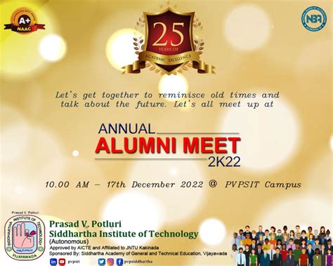 Prasad V Potluri Siddhartha Institute Of Technology On Linkedin Pvpsit Alumni Siddhartha