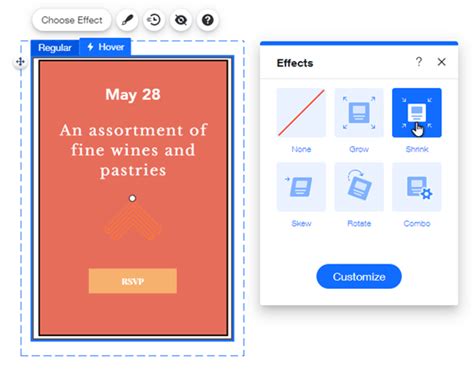 Wix Editor About Hover Boxes Help Center Wix