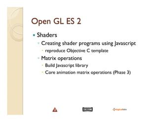 Richard Salter Using The Titanium Opengl Module Ppt