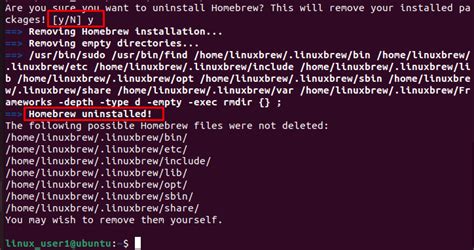 How To Install And Uninstall Homebrew On Ubuntu 2204 Its Linux Foss