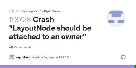 Crash Layoutnode Should Be Attached To An Owner · Issue 3728