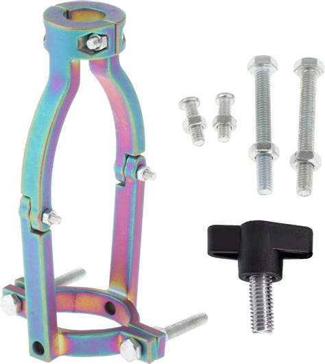 Baoblaze Square Hole Drill Bit Adapter Fixing Bracket Sturdy Professional Stainless Steel For