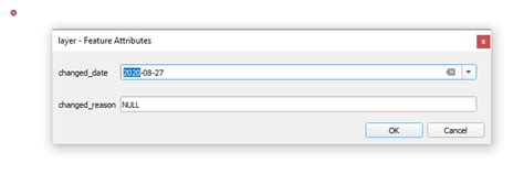 Qgis Showing Attributes Form When Modifying Features Geographic Information Systems Stack